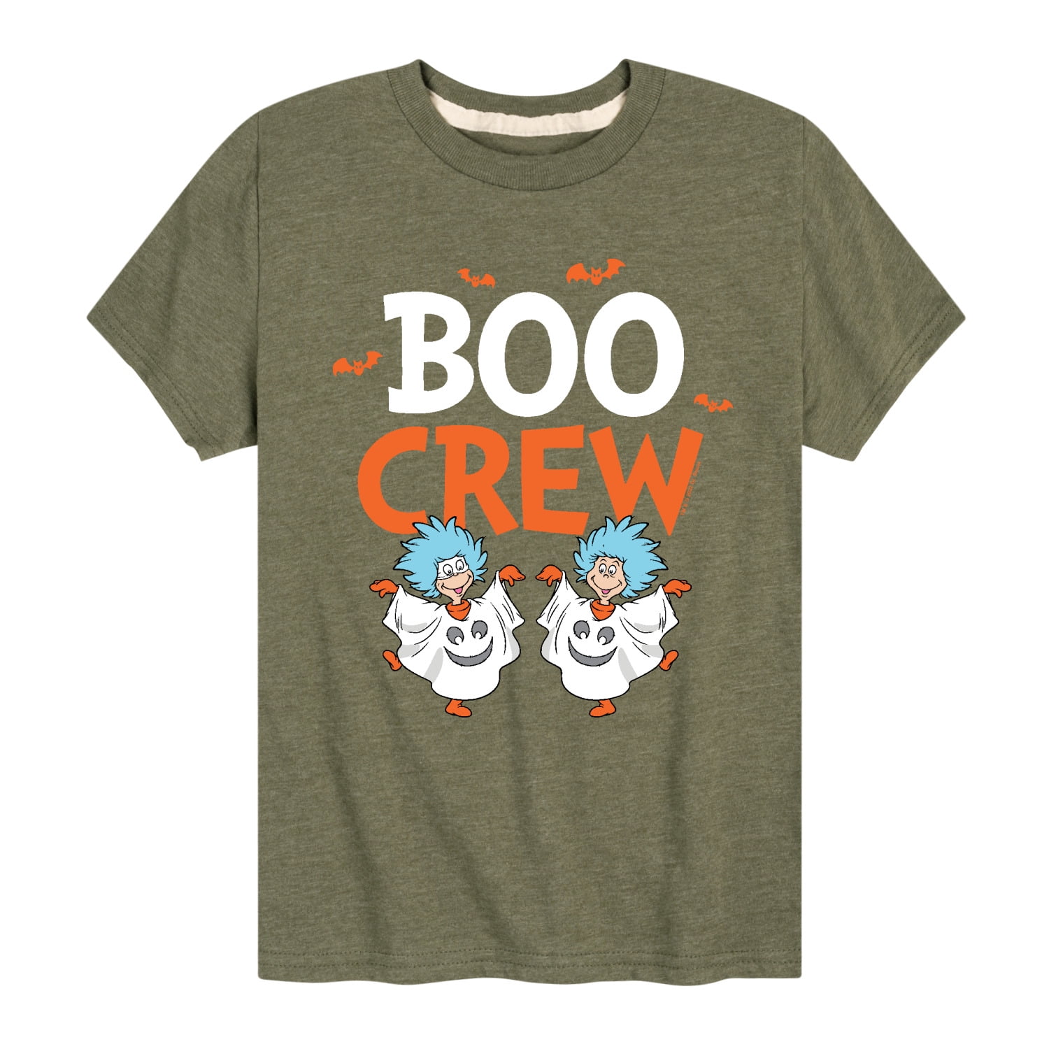 Dr. Seuss - Boo Crew Thing 1 and 2 - Toddler And Youth Short Sleeve ...