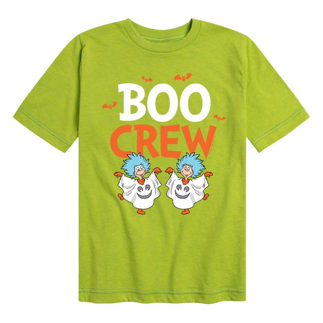 Dr. Seuss - Boo Crew Thing 1 and 2 - Toddler And Youth Short Sleeve ...