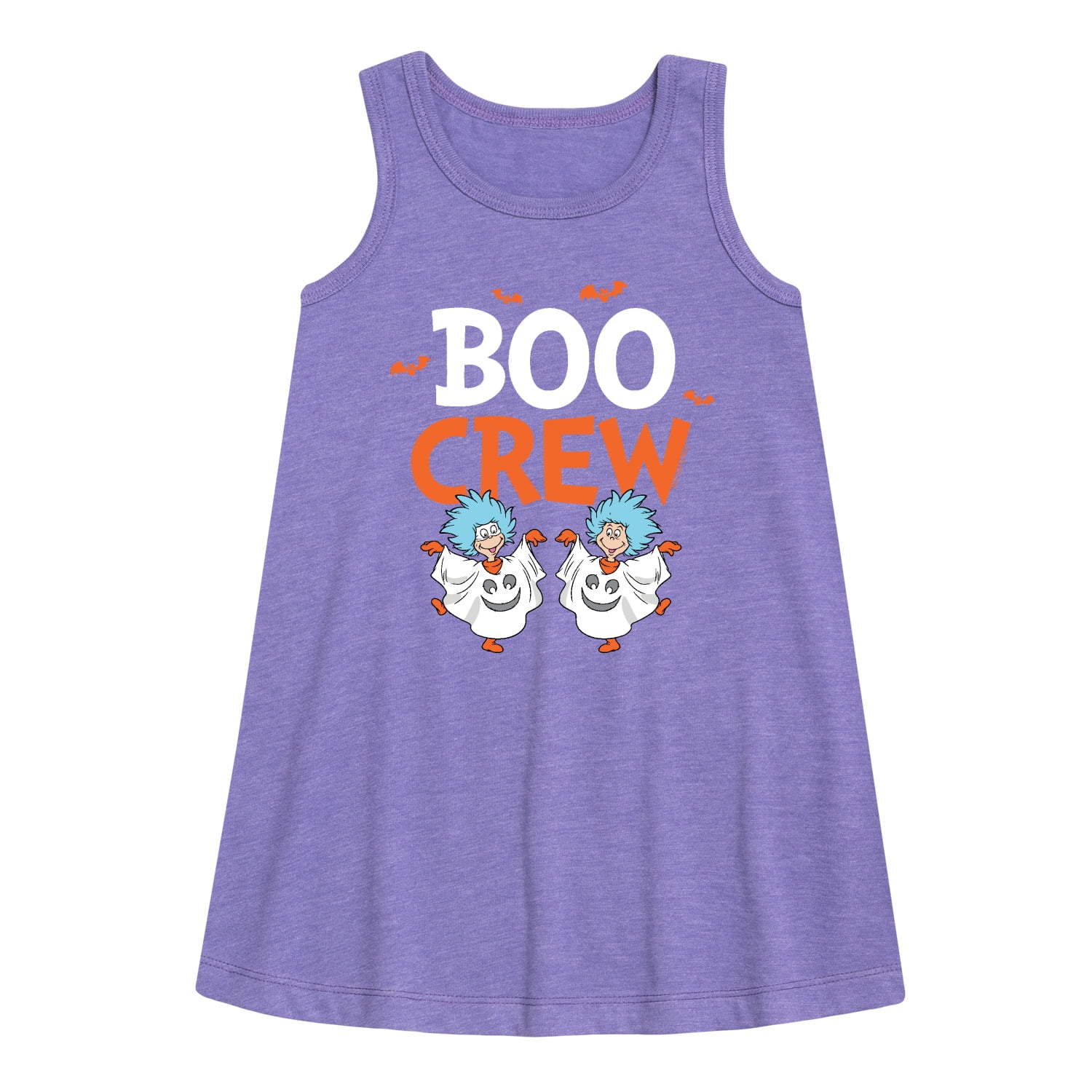 Dr. Seuss - Boo Crew - Toddler and Youth Girls A-line Dress - Walmart.com
