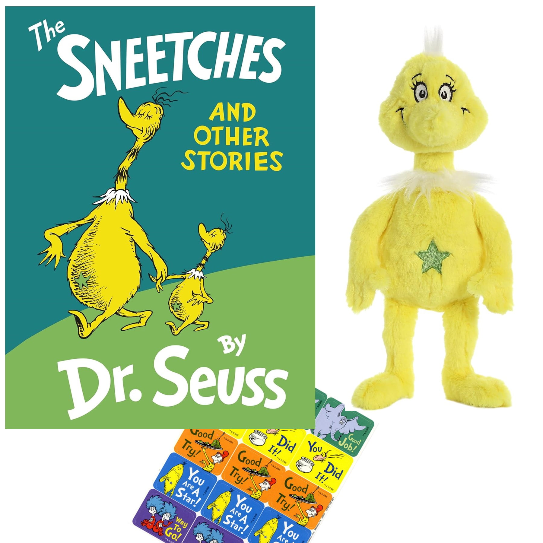 Dr. Seuss Character Sneetch Gift Set Includes The Sneetches and Other ...