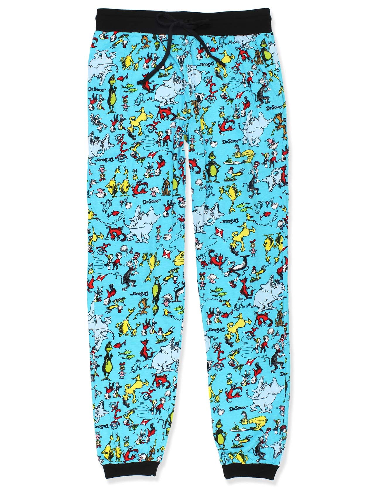 Dr. Seuss Men's Holiday Lounge Pajama Bottoms - Grinch, Cat in the Hat ...