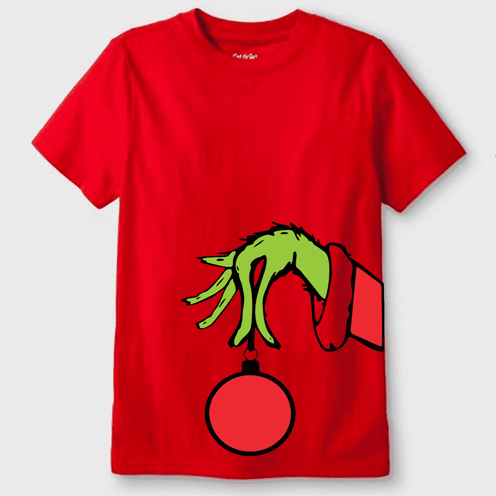 Dr. Seuss Classic Sly Grinch Graphic T-Shirt Size 10-12 - Walmart.com