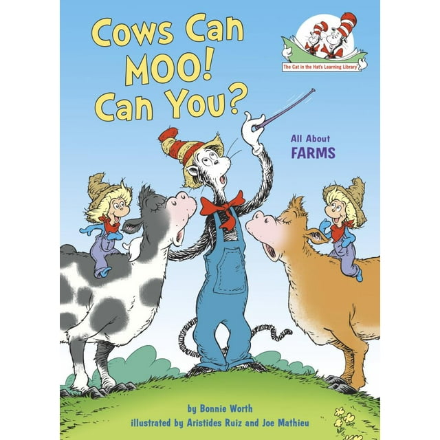 Dr. Seuss Cows Can Moo! Can You? All about Farms (Hardcover) - Walmart.com