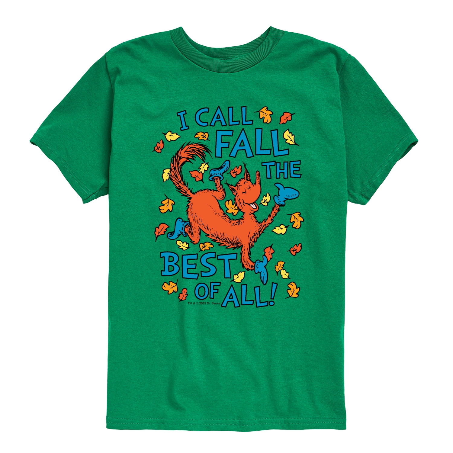 Dr. Seuss - Fall Best Of All - Youth Boys Short Sleeve Graphic T-Shirt ...