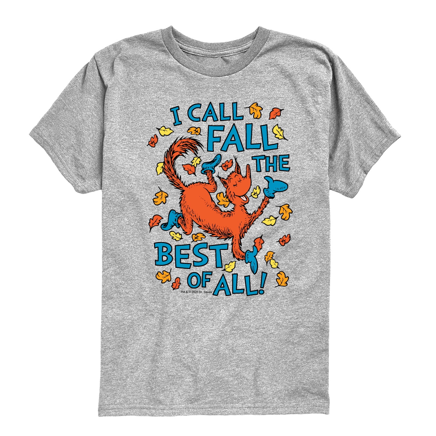 Dr. Seuss - Fall Best Of All - Youth Boys Short Sleeve Graphic T-Shirt ...