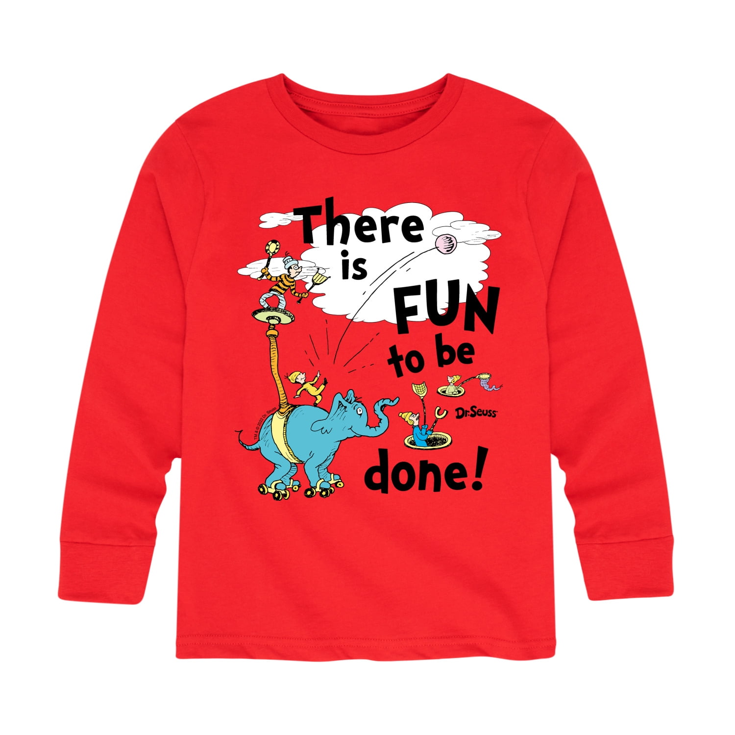 Dr. Seuss - Fun To Be Done - Toddler And Youth Long Sleeve Graphic T ...