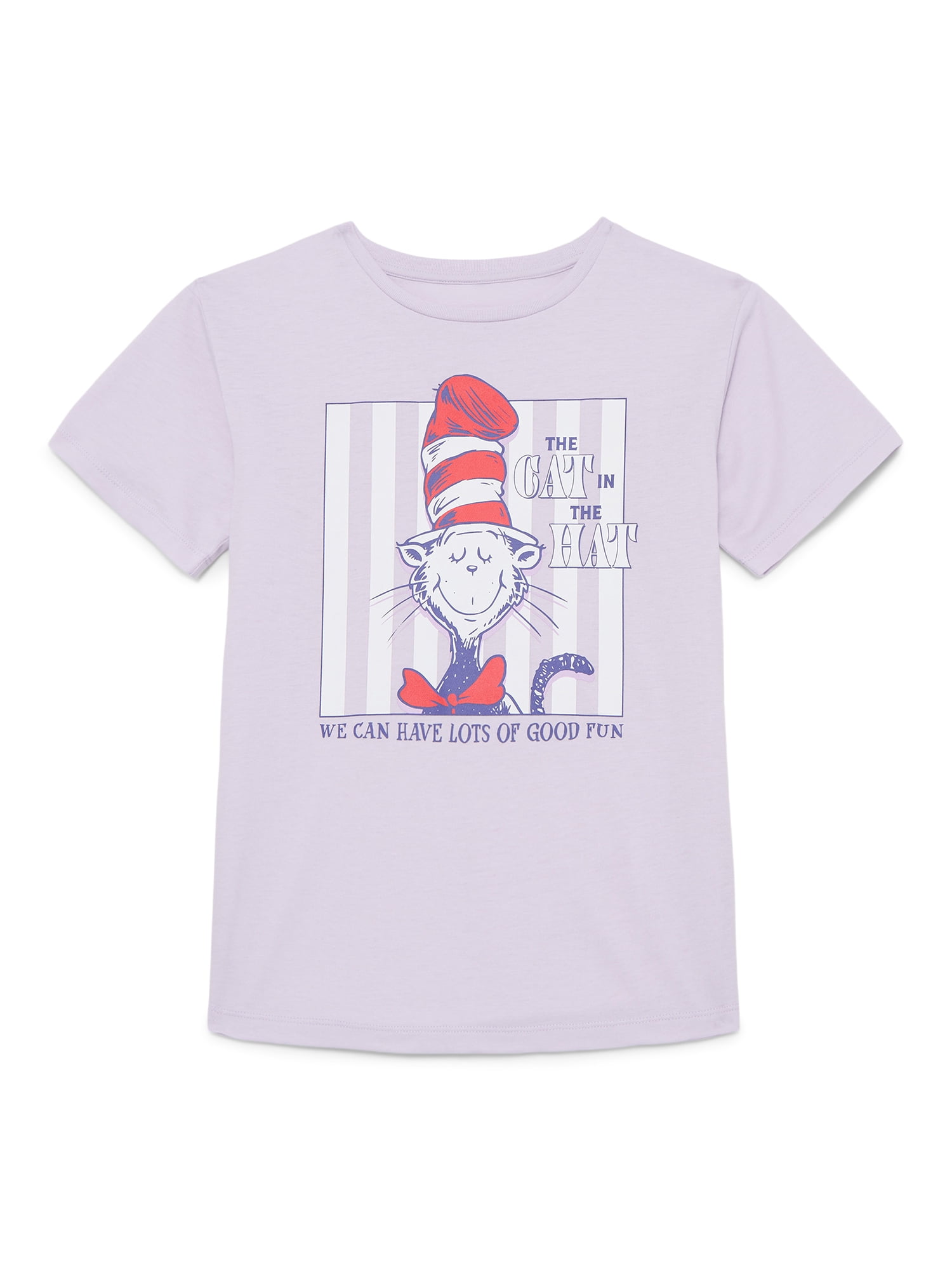 Dr. Seuss Girls Graphic T-Shirt, Sizes 4-16 - Walmart.com