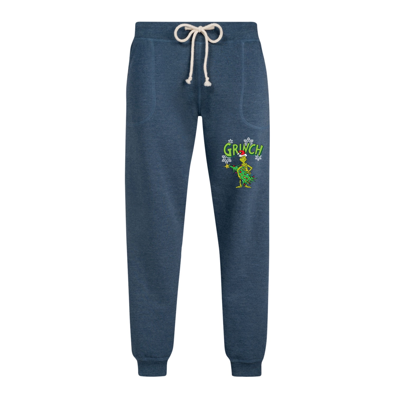 Dr. Seuss - Grinch with Tree - Women's French Terry Jogger Pant ...