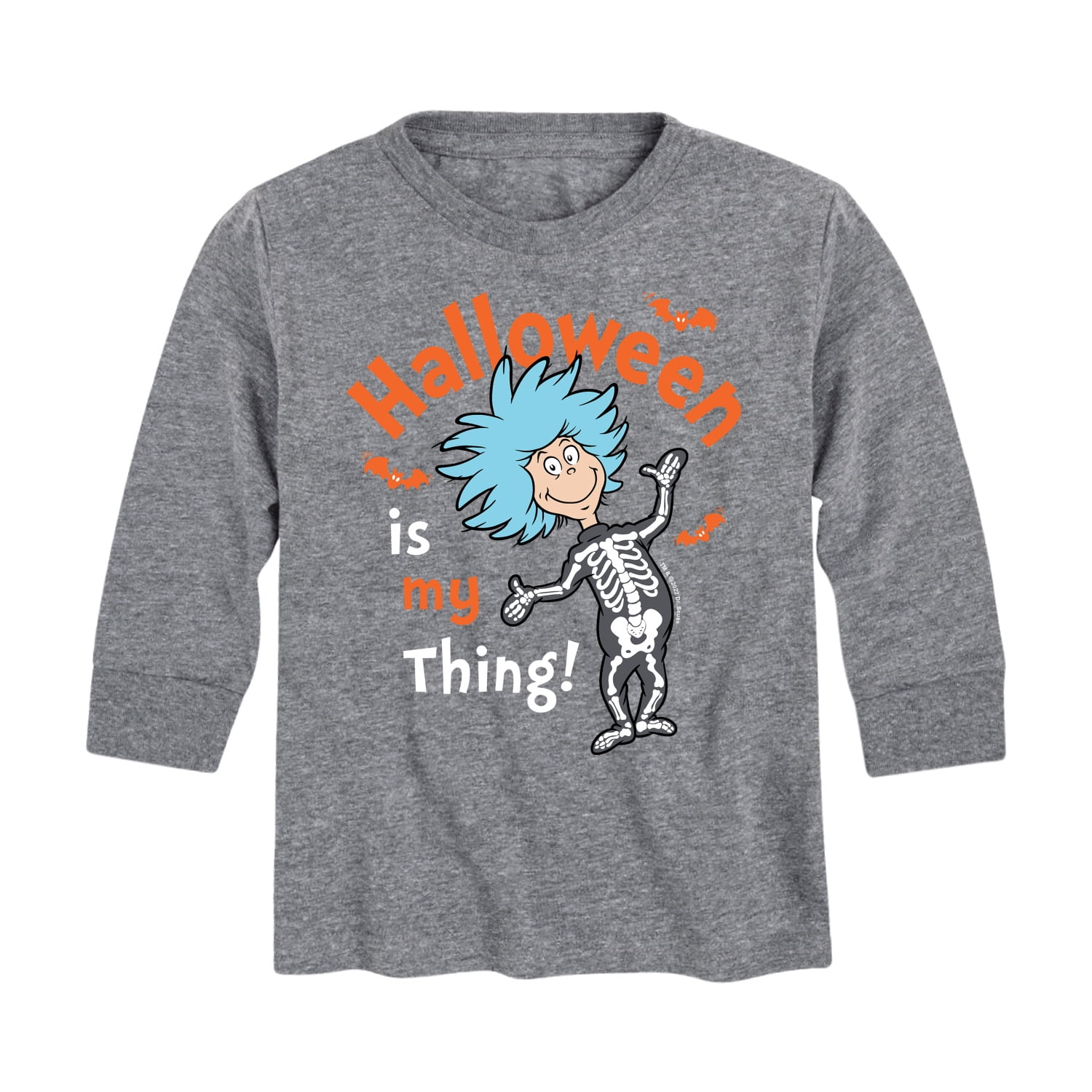 Dr. Seuss - Halloween Is My Thing - Toddler And Youth Long Sleeve ...