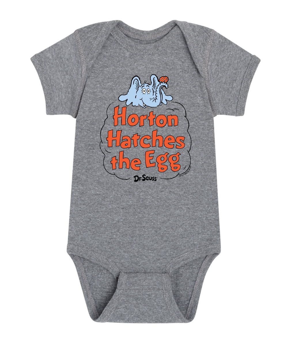 Dr. Seuss - Horton Hatches the Egg - Cloud - Infant Baby One Piece - Walmart.com
