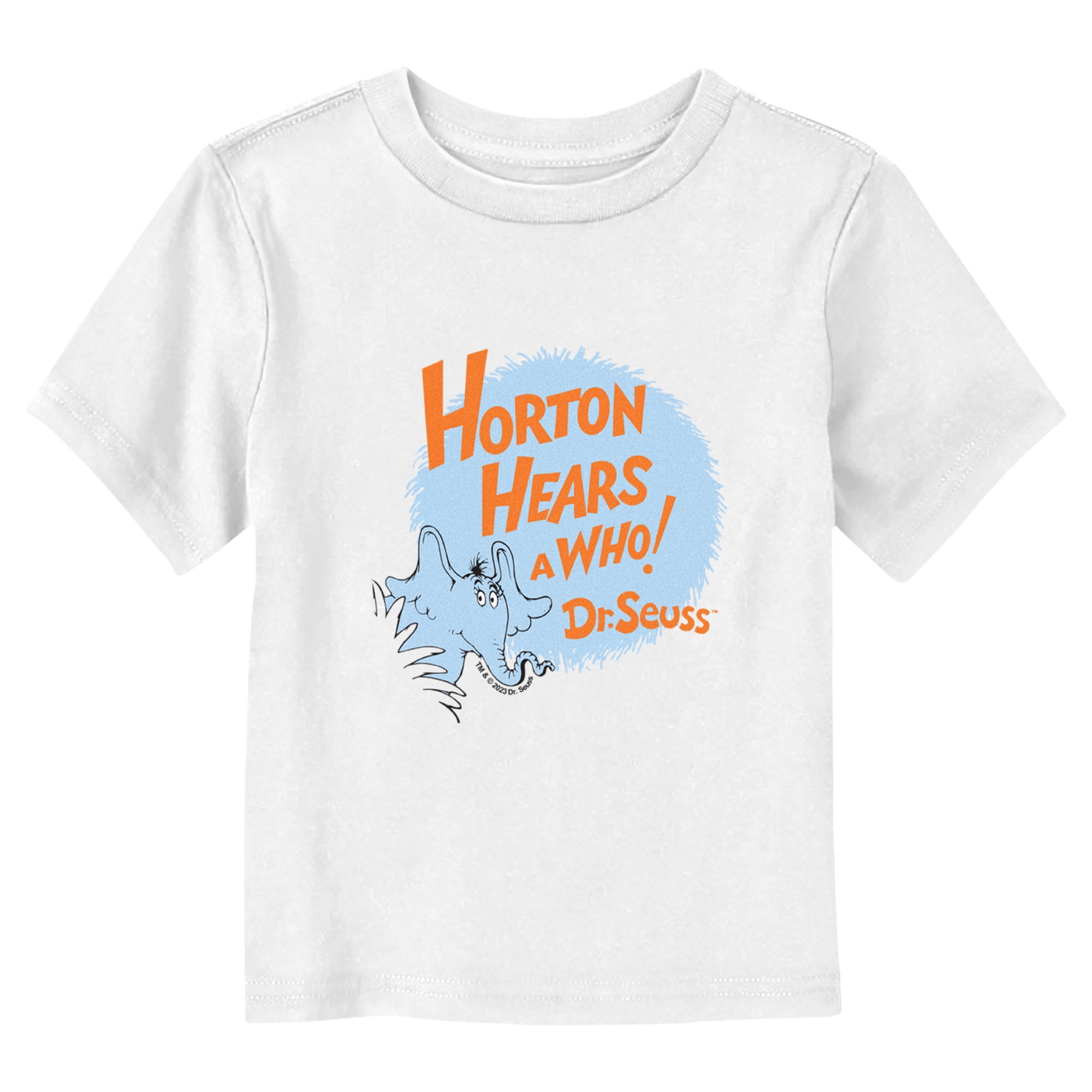Dr. Seuss Horton and Who Logo Graphic T-Shirt - Walmart.com
