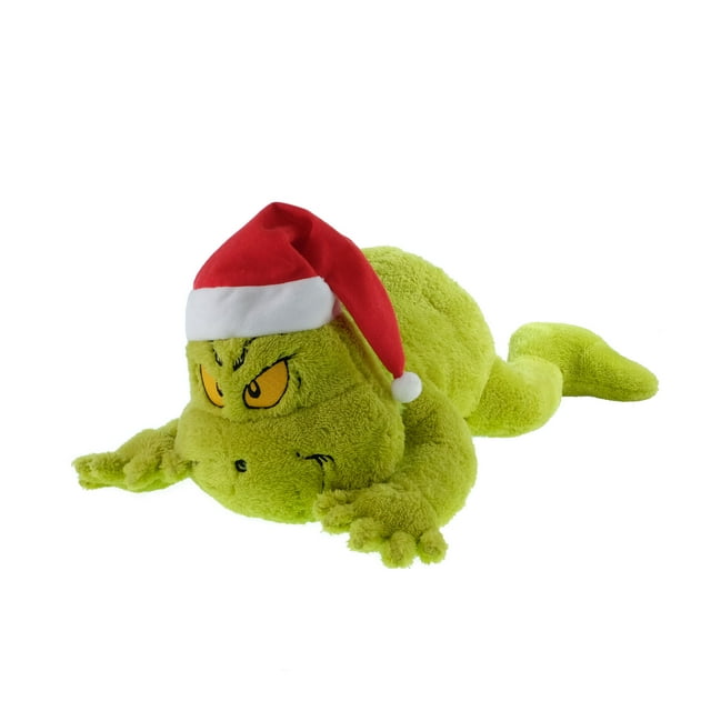 Dr Seuss' How the Grinch Stole Christmas, Floppy Grinch Santa Plush, 20 ...