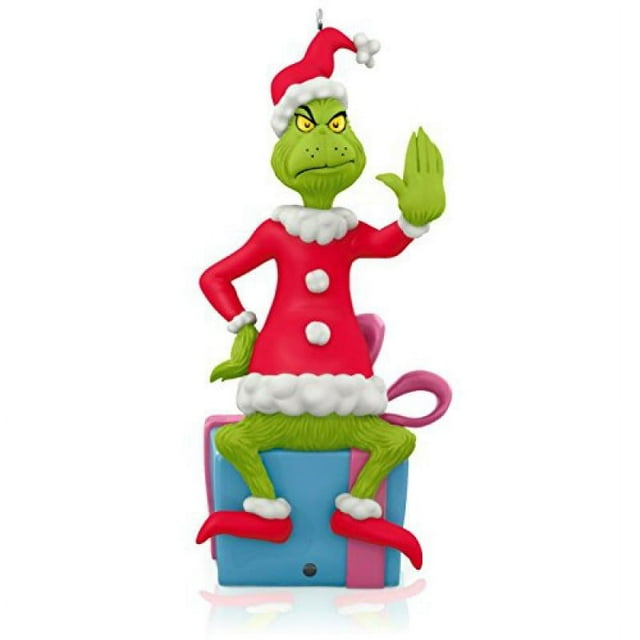 Dr. Seuss - How the Grinch Stole Christmas! Grinch Peekbuster Ornament ...