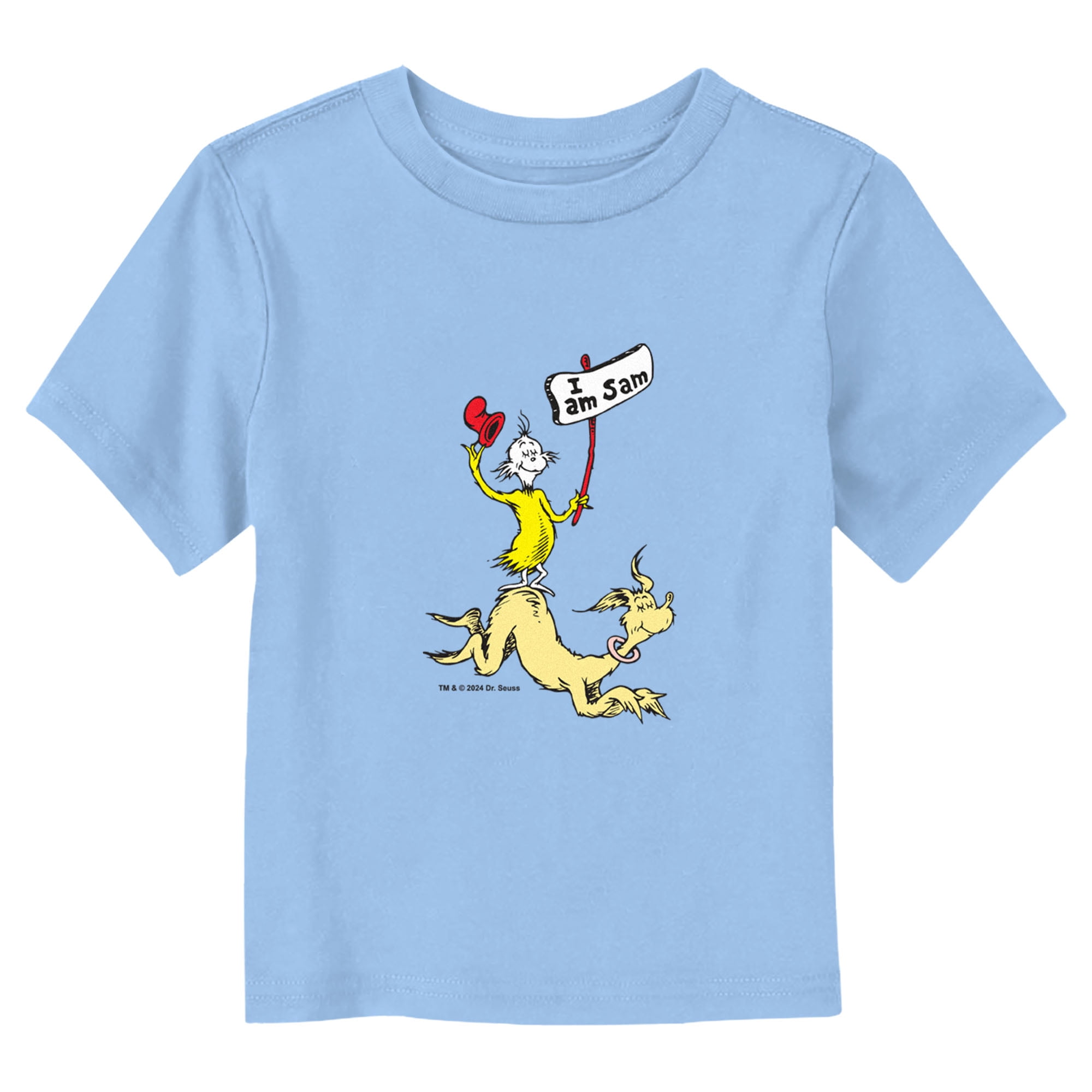 Dr. Seuss I Am Sam Portrait Graphic T-Shirt - Walmart.com