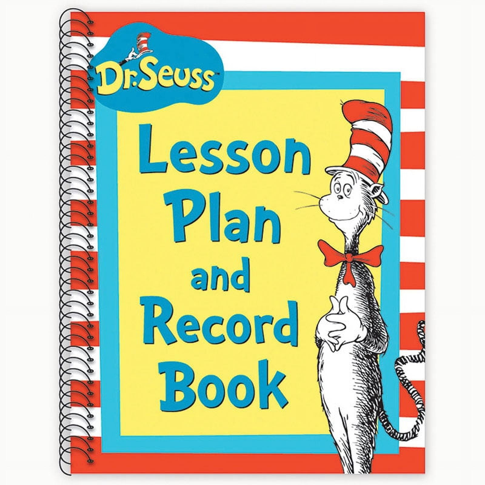 Dr. Seuss Lesson Plan & Record Book by Eureka - Walmart.com