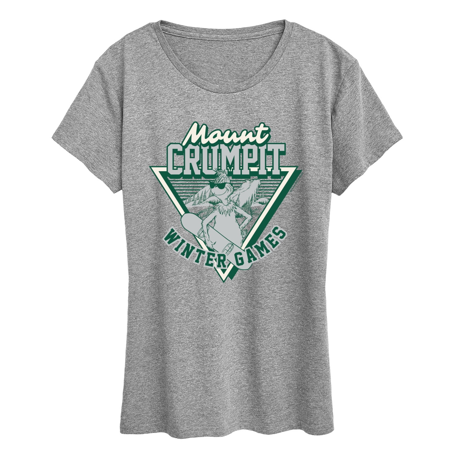 Dr. Seuss - Mt Crumpit Games - Women's Short Sleeve Graphic T-Shirt ...
