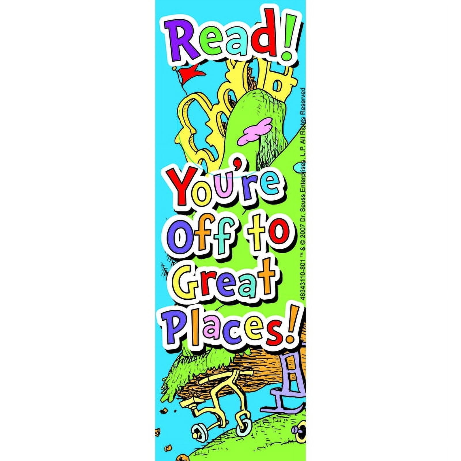 Dr. Seuss Oh, The Places... Bookmarks, Pack of 36 | Bundle of 10 Packs ...