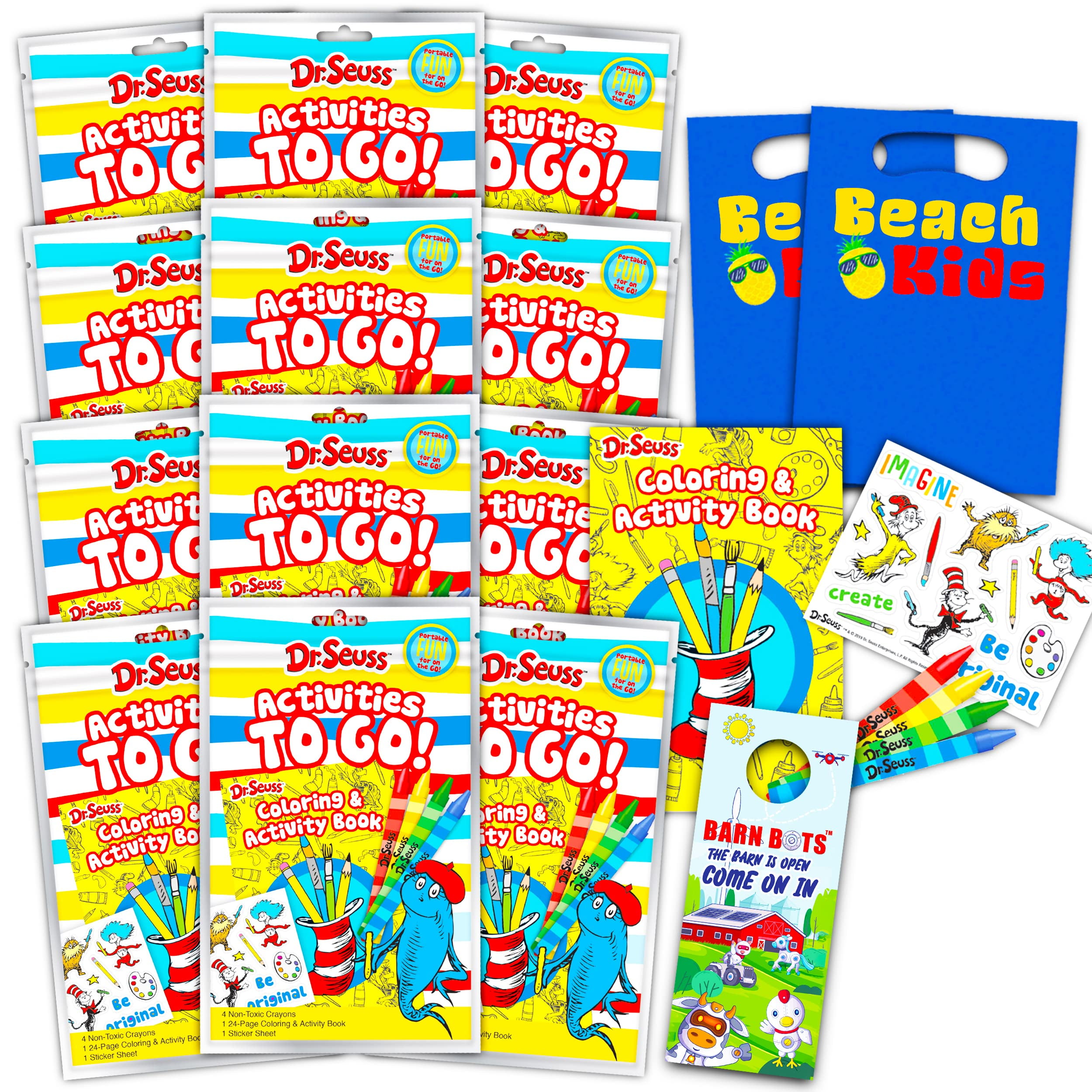 Dr. Seuss Party Favors Set Dr. Seuss Party Supplies Bundle - 12 Pack Dr ...