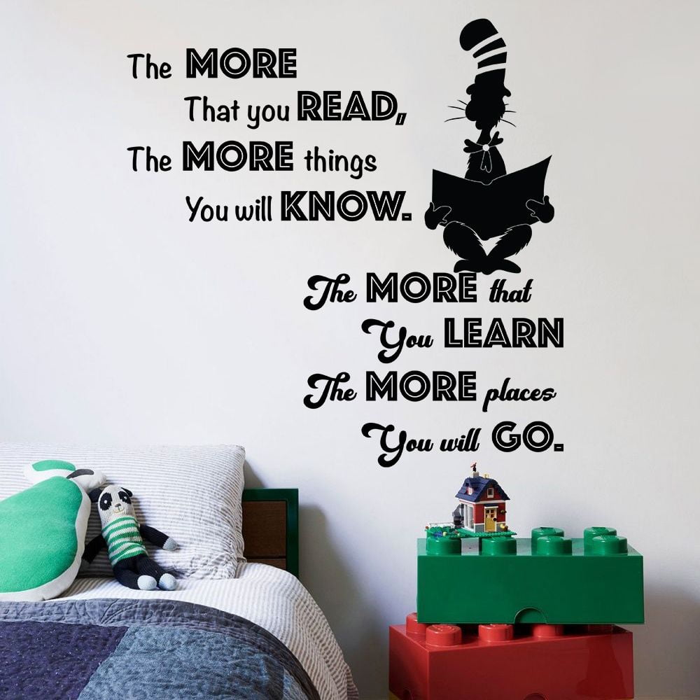 Dr. Seuss Quotes The More That You Read The More Things You Will Know ...