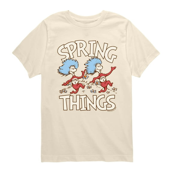 Dr. Seuss - Spring Things - Youth Boys Short Sleeve Graphic T-Shirt ...