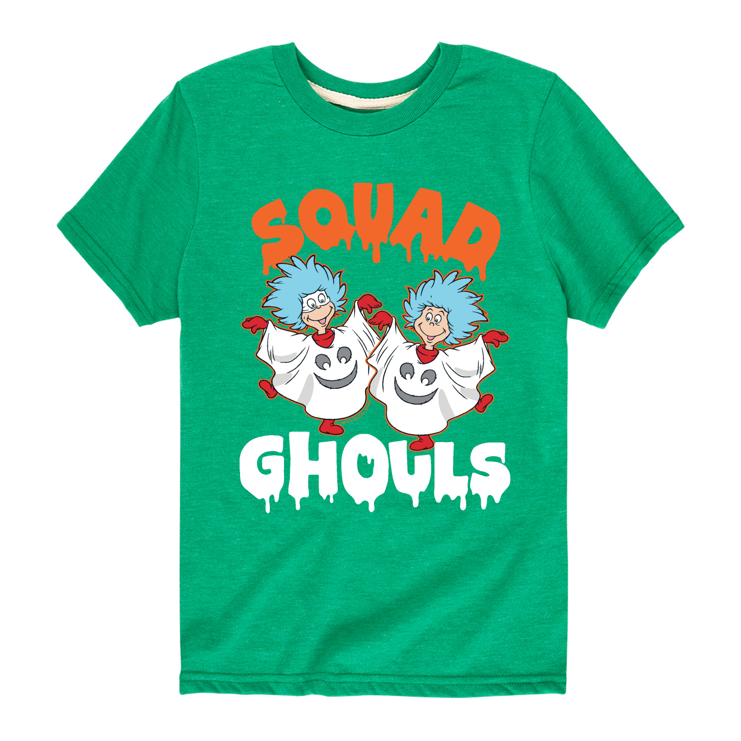 Dr. Seuss - Squad Ghouls Thing 1 and Thing 2 - Toddler And Youth Short ...