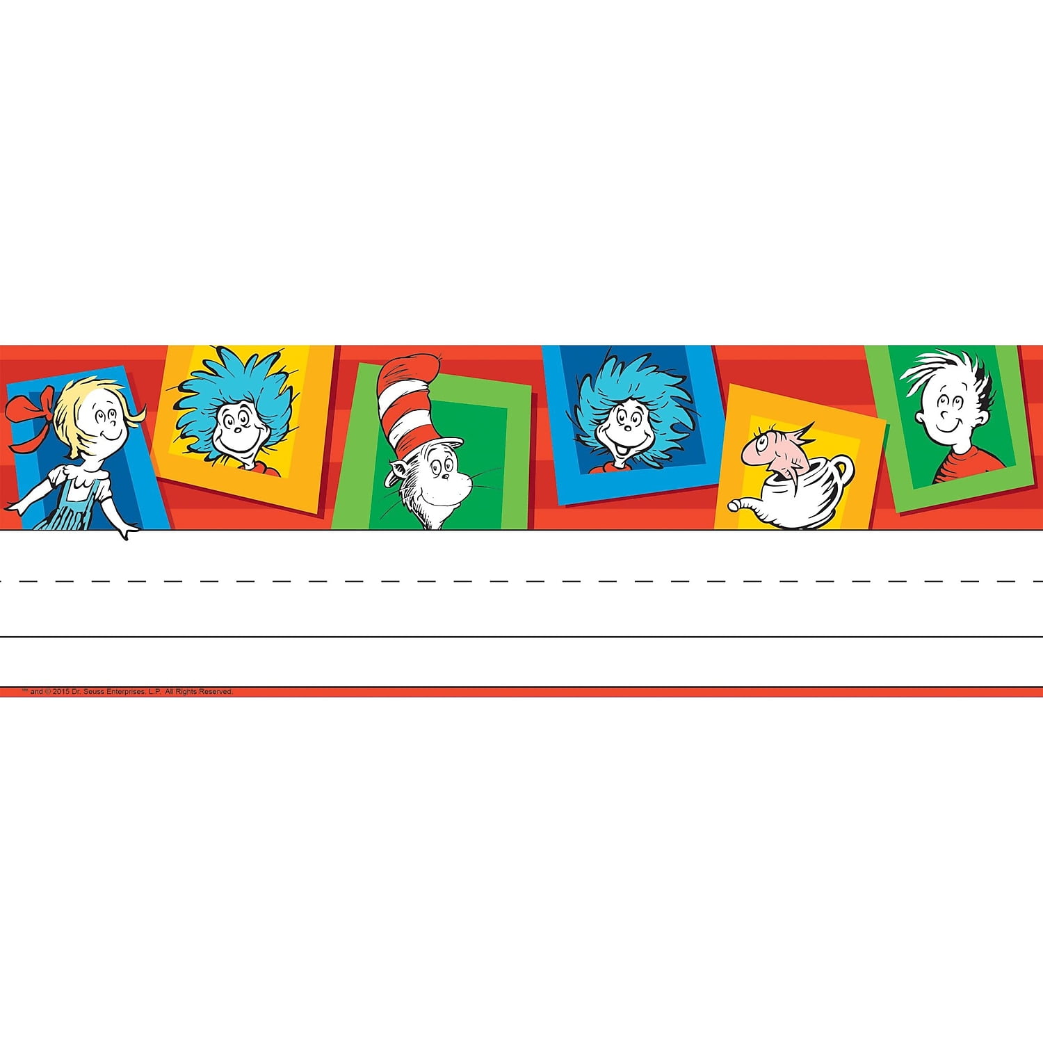 Dr. Seuss Standard Tented Name Plates - Walmart.com