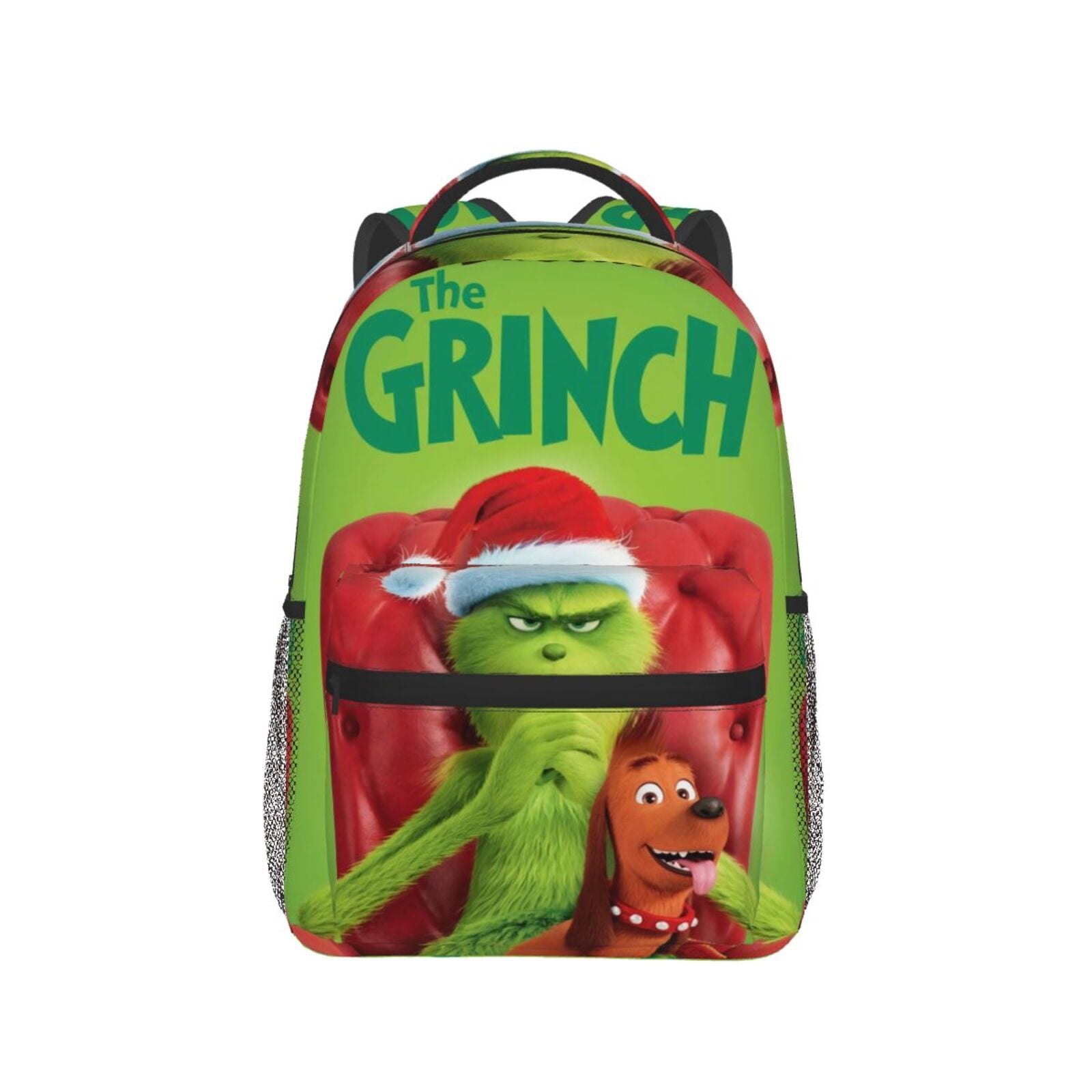 Dr. Seuss' The GRINCH Backpack 15.7 Inch,Travel Backpack Lightweight ...