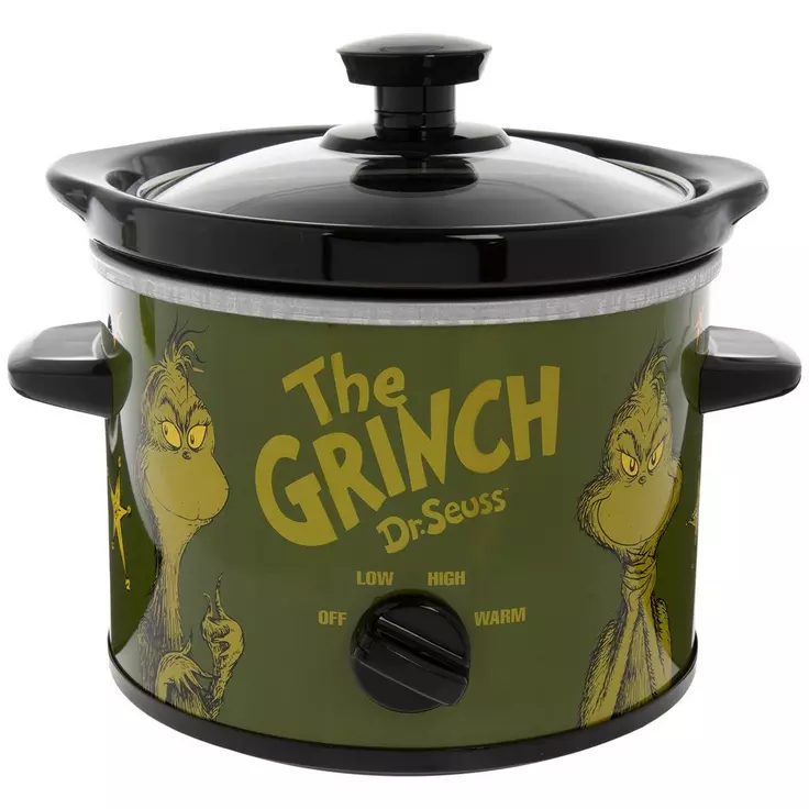 Dr. Seuss' The Grinch 2-Quart Slow Cooker, Nostalgic Christmas ...