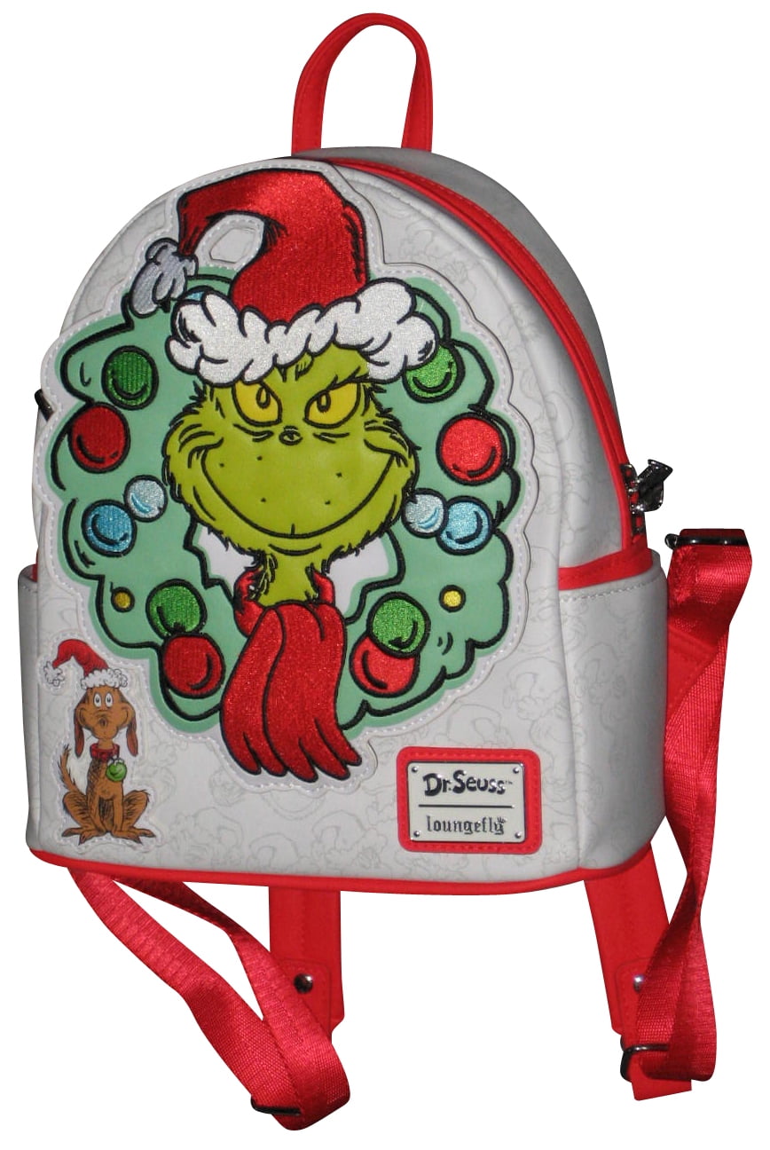 Dr. Seuss The Grinch (2023) Loungefly Mini Backpack Bag NICBK0082 ...