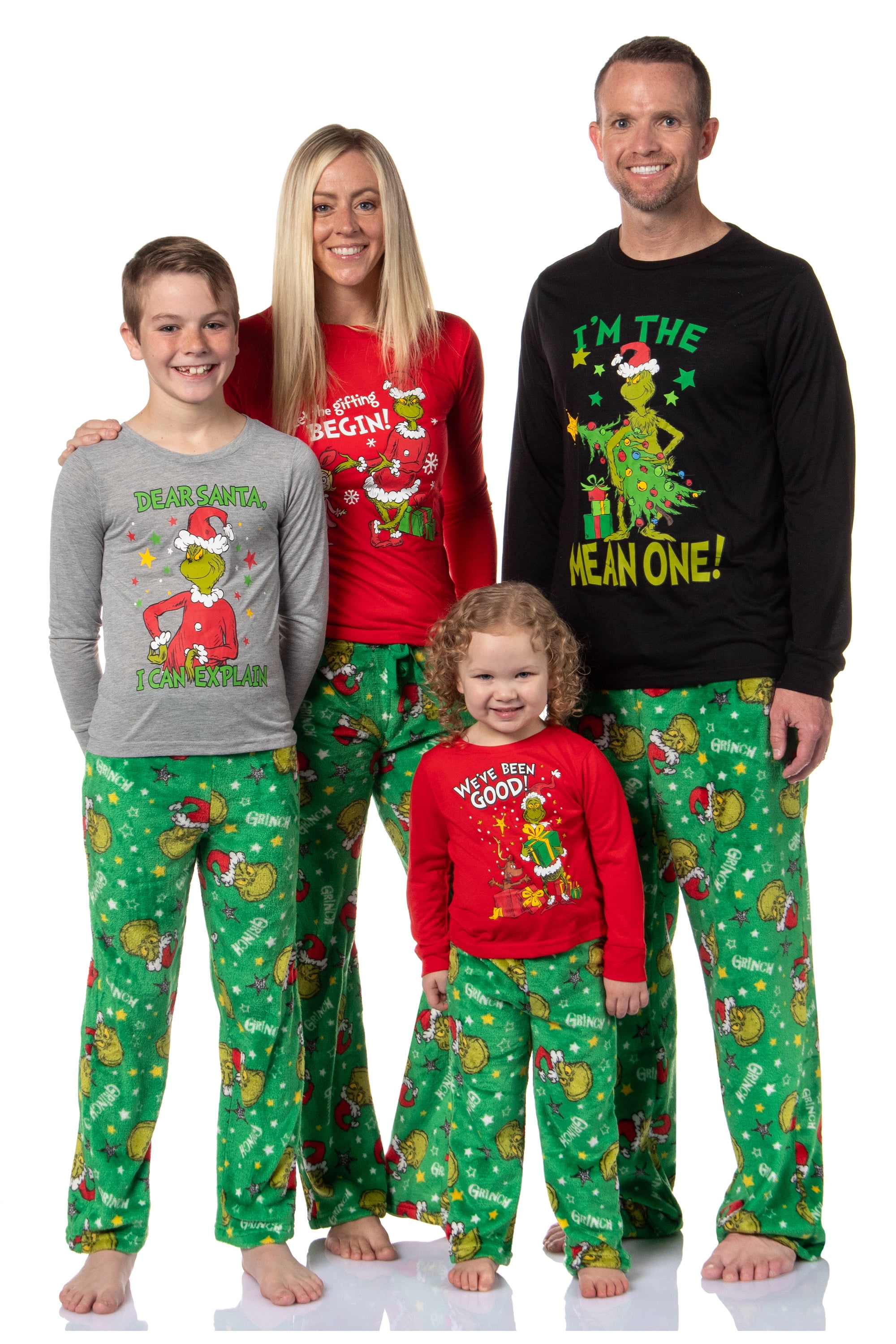 Dr. Seuss The Grinch Boys' Dear Santa, I Can Explain Kids Pajama Lounge ...