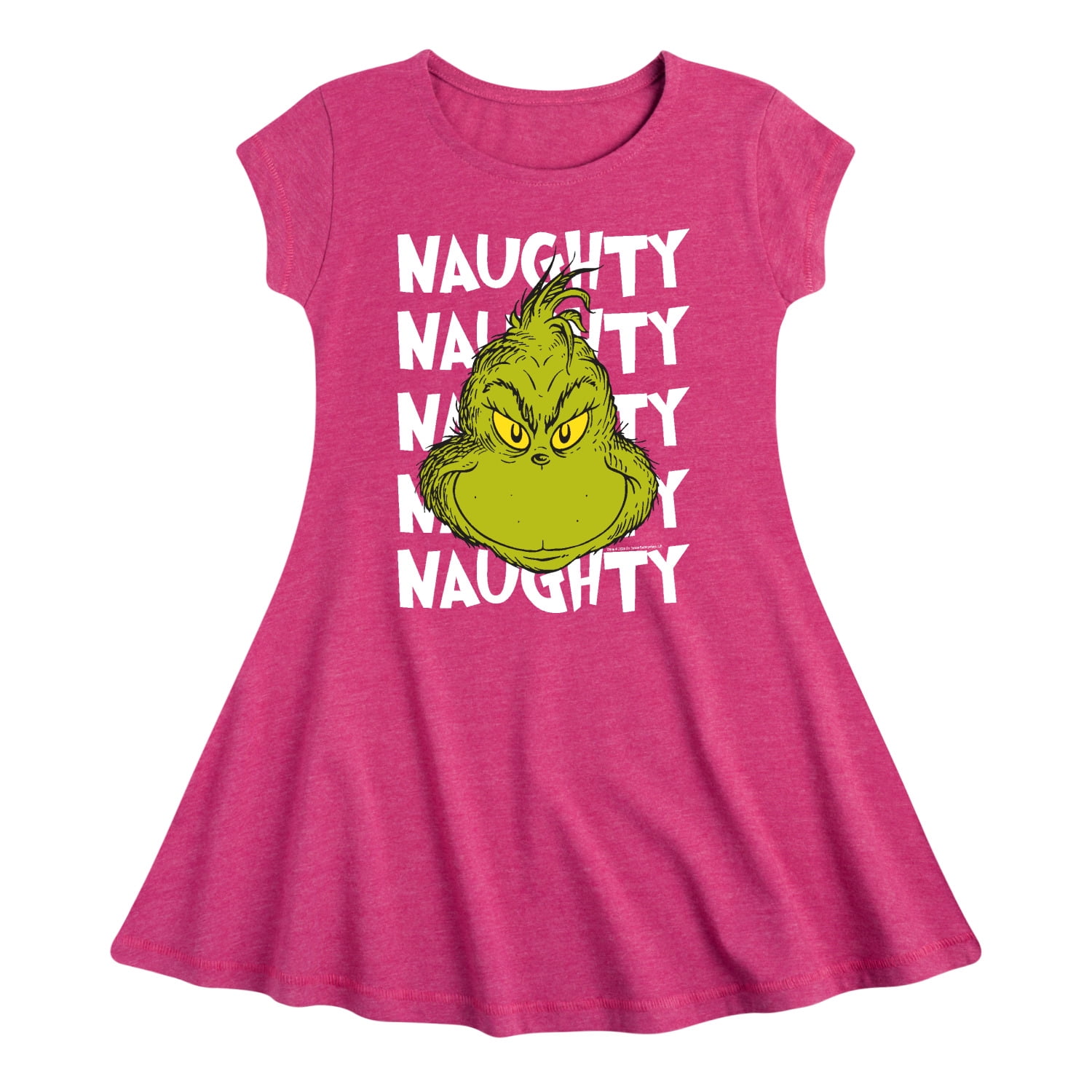 Dr. Seuss The Grinch - Christmas - All Naughty - Toddler & Youth Girls ...