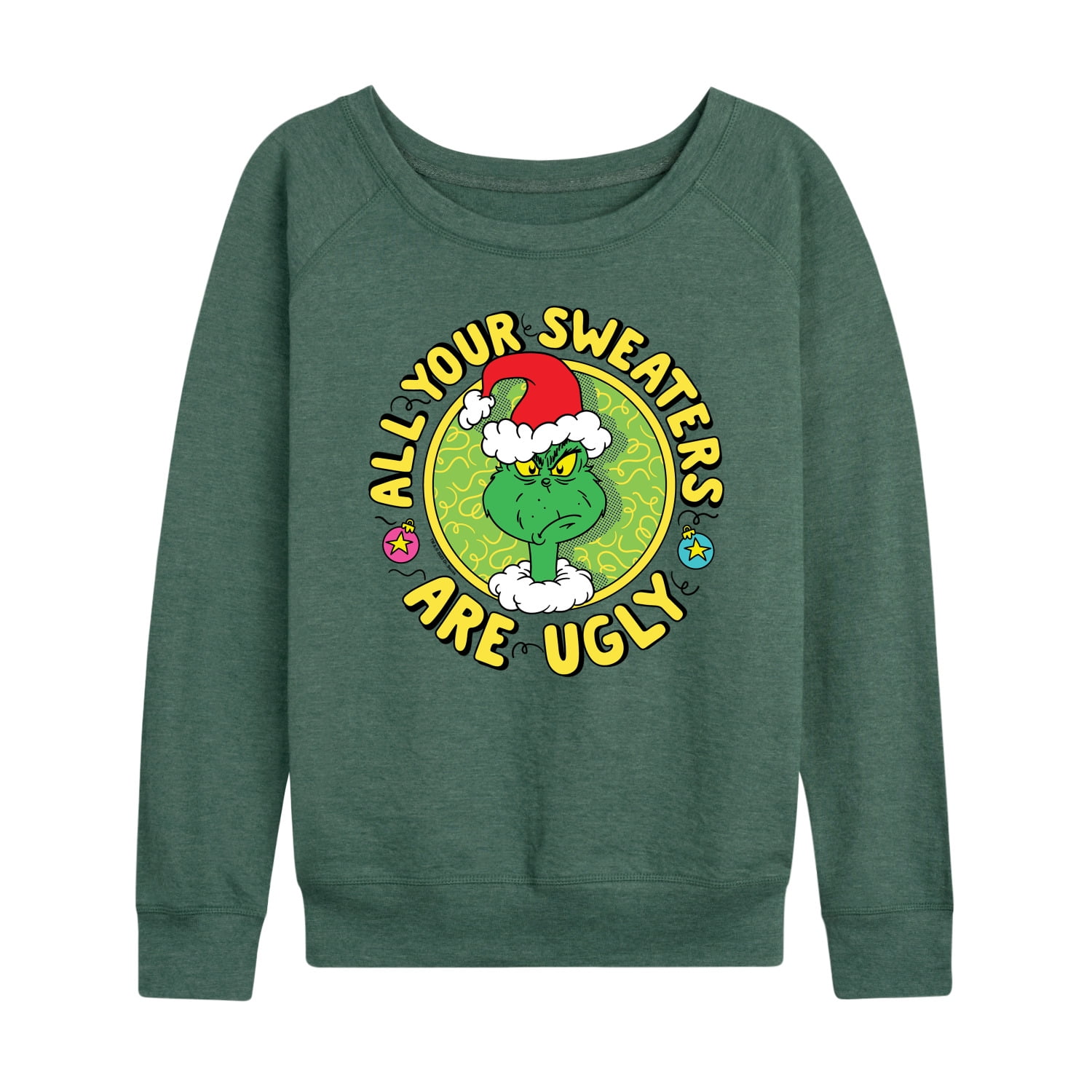 Dr. Seuss The Grinch - Christmas - All Your Sweaters Are Ugly - Women's ...