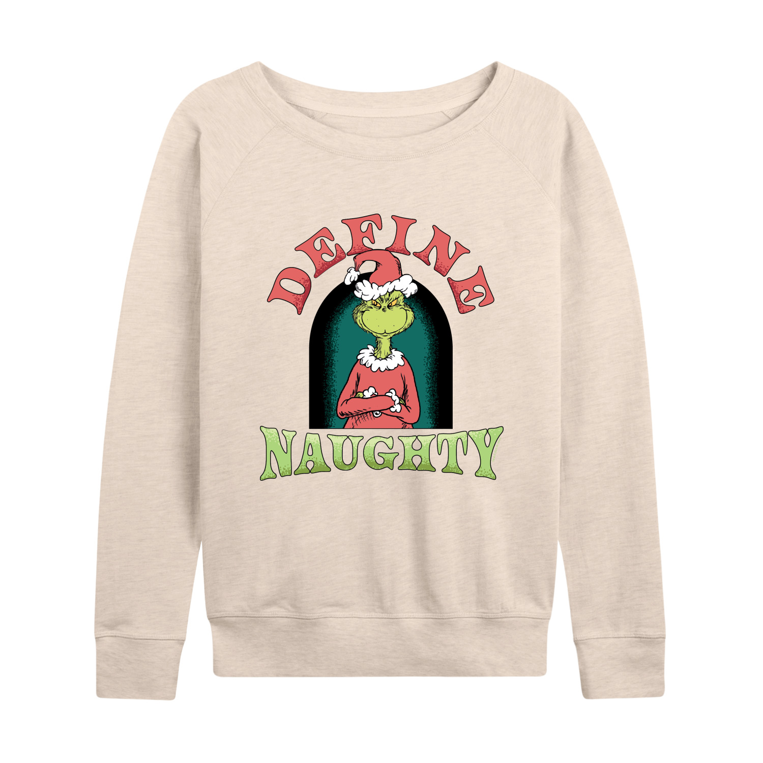 Dr. Seuss The Grinch - Christmas - Define Naughty - Women's Lightweight ...