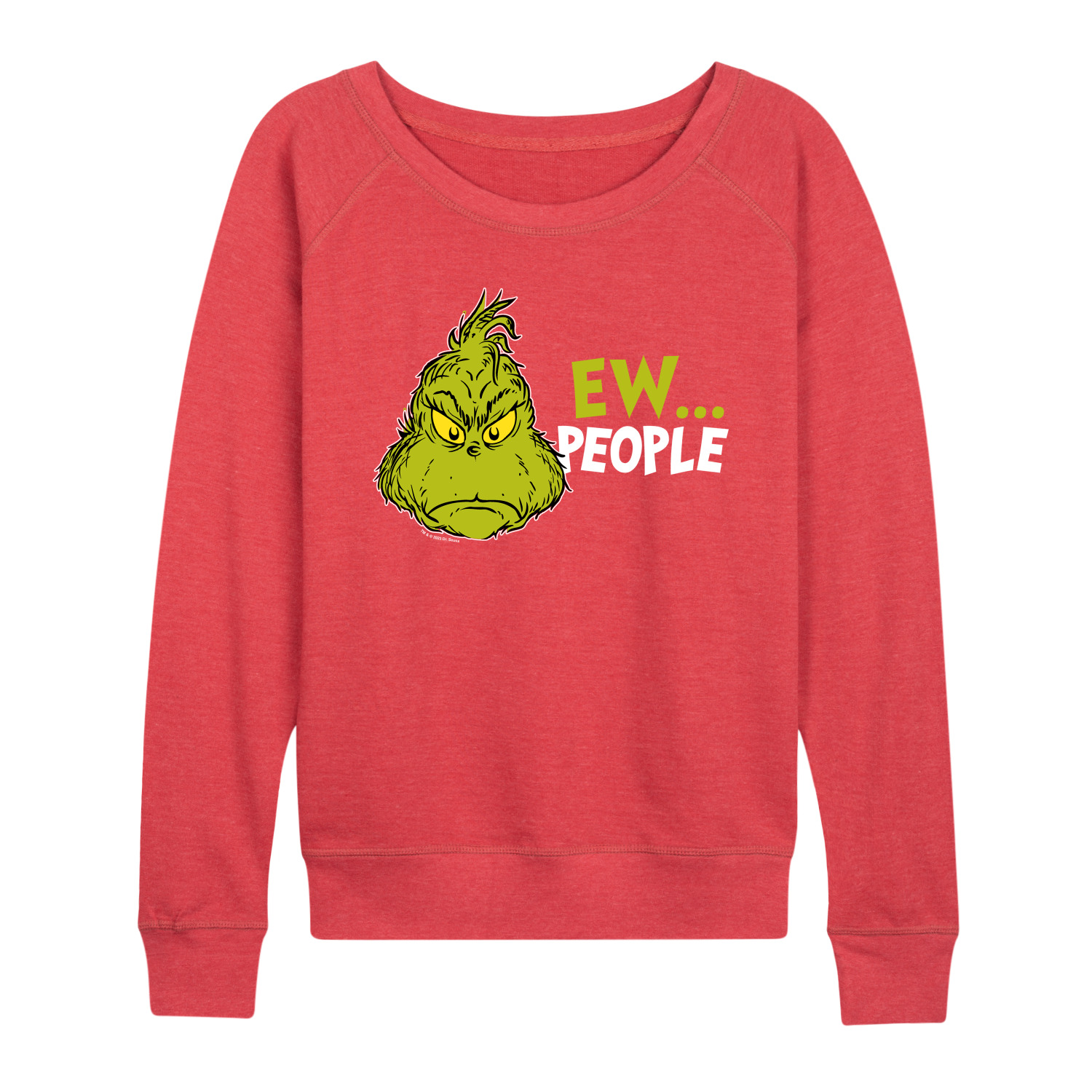 Dr. Seuss The Grinch - Christmas - Ew People. - Women's Lightweight ...