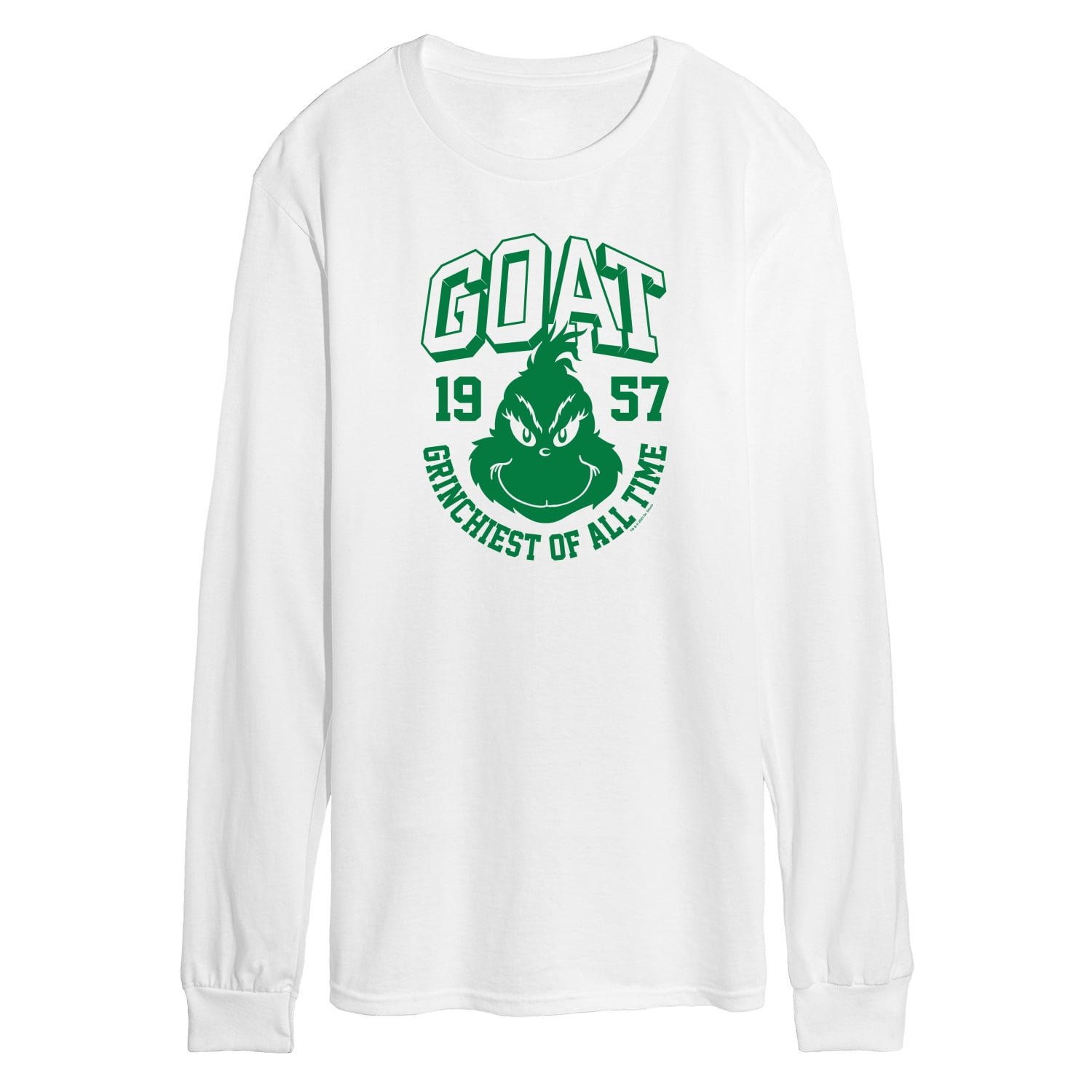Dr. Seuss The Grinch - Christmas - GOAT Grinchiest Of All Time - Men's ...