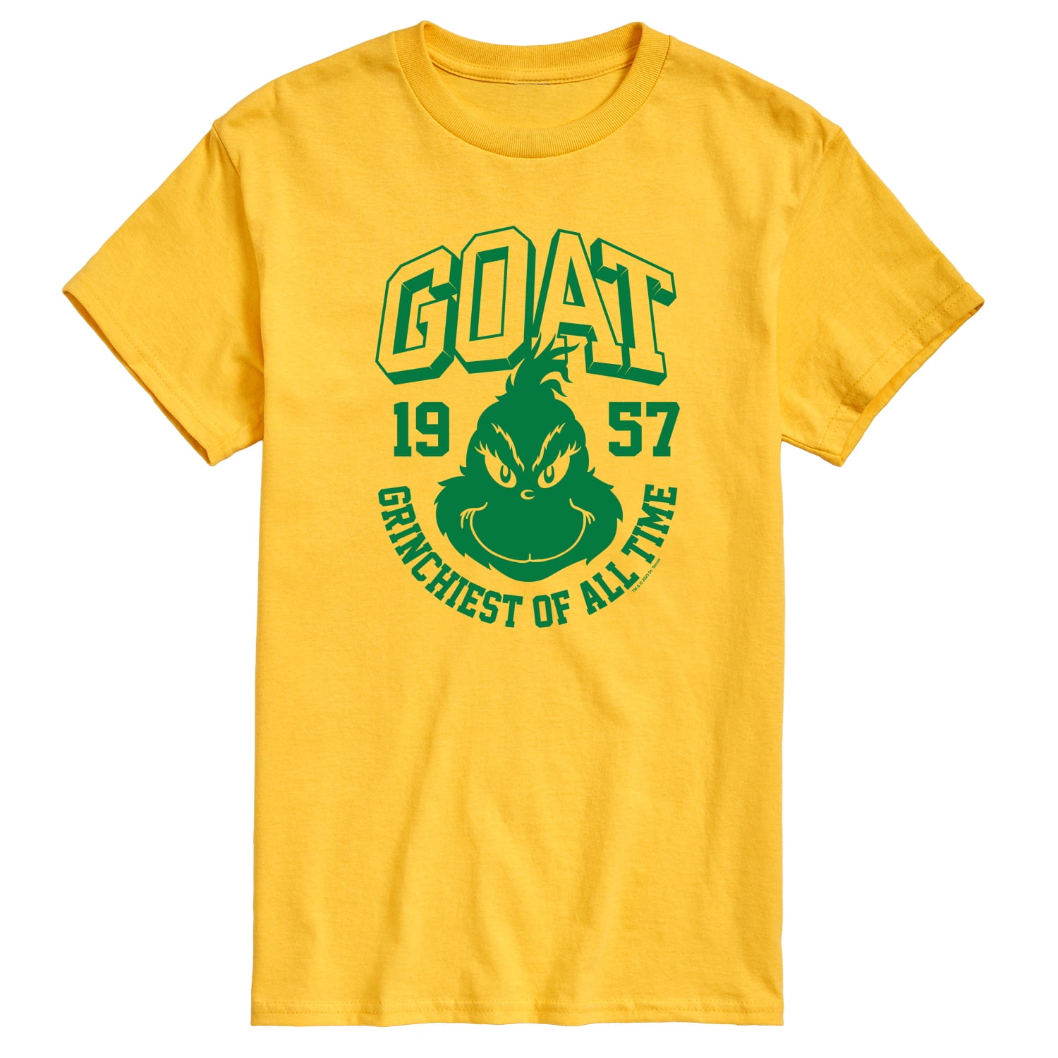 Dr. Seuss The Grinch - Christmas - GOAT Grinchiest Of All Time - Men's ...