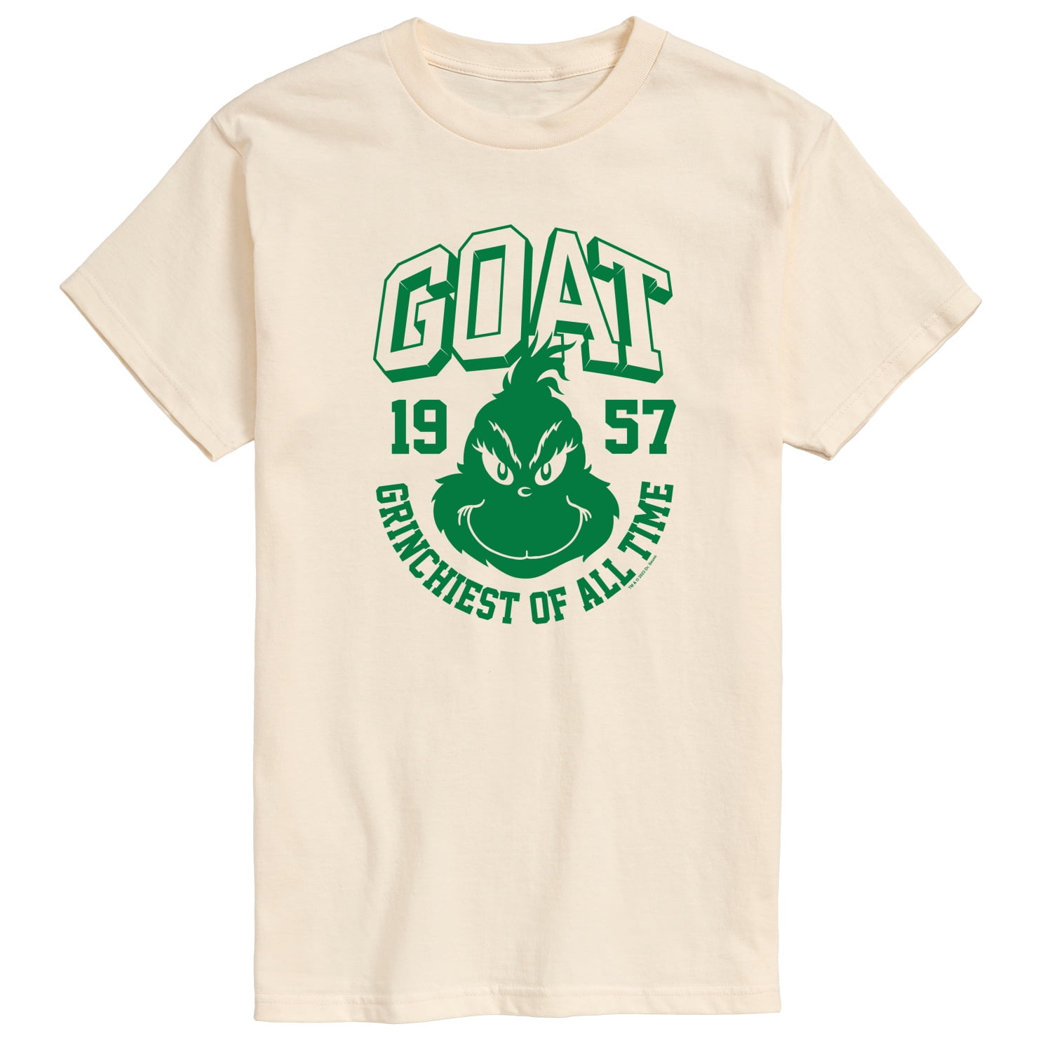 Dr. Seuss The Grinch - Christmas - GOAT Grinchiest Of All Time - Men's ...