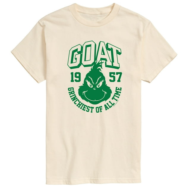 Dr. Seuss The Grinch - Christmas - GOAT Grinchiest Of All Time - Men's ...