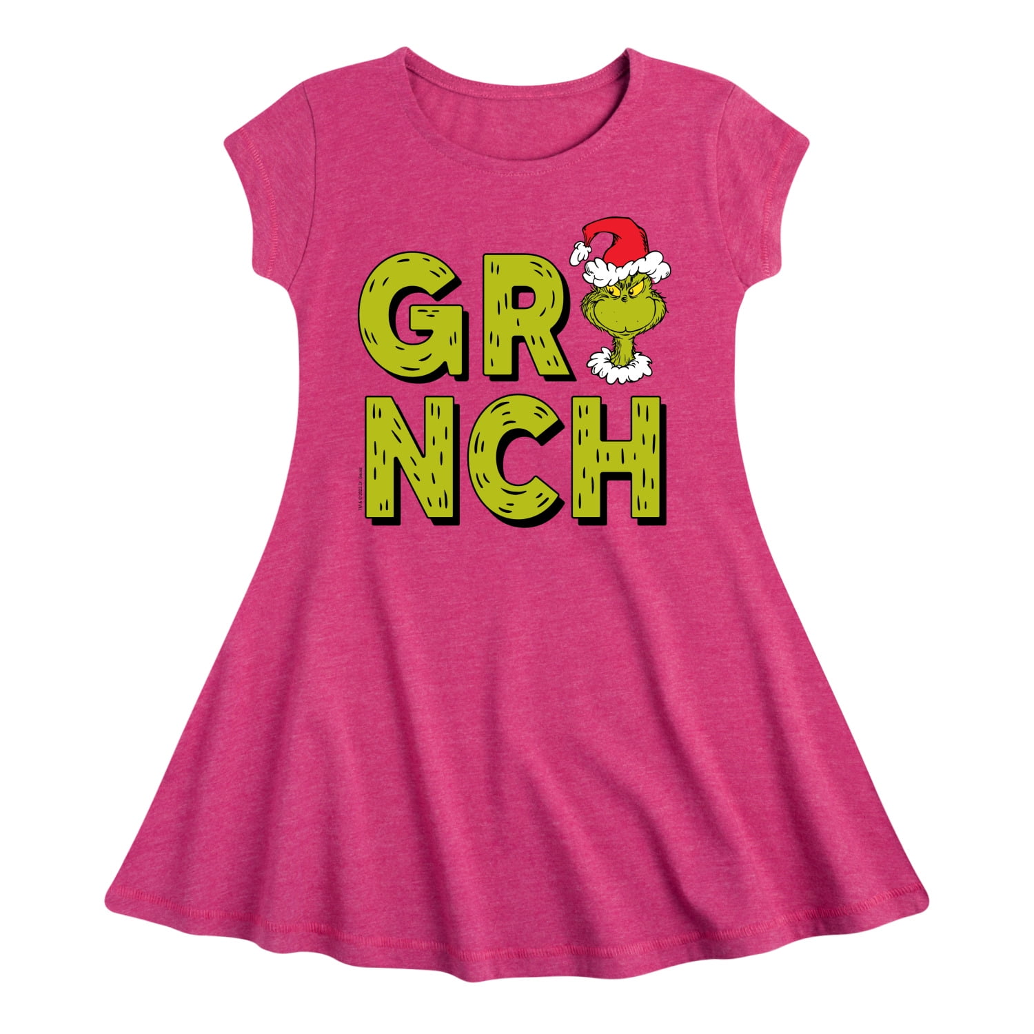 Dr. Seuss The Grinch - Christmas - GRiNCH - Toddler & Youth Girls Fit ...