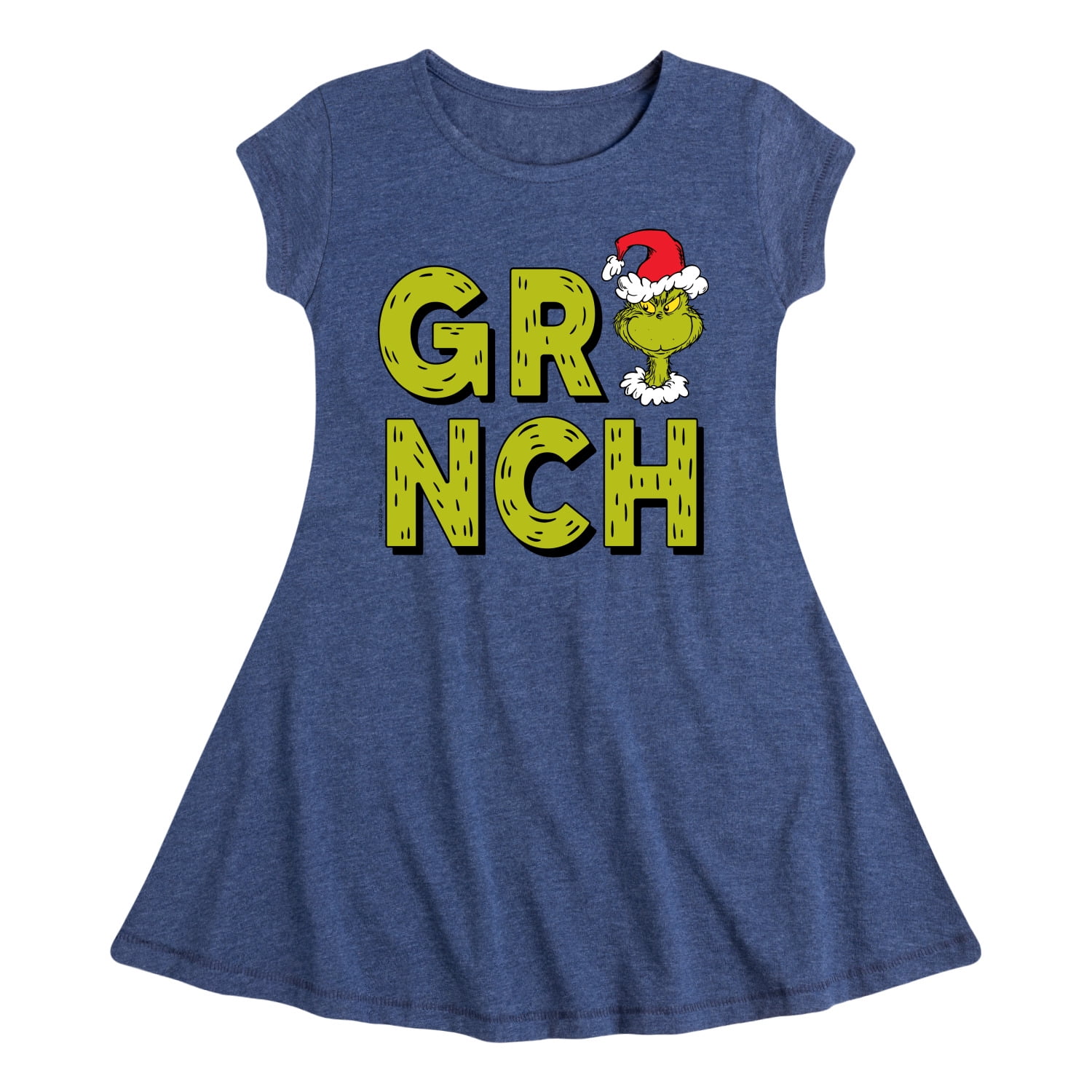 Dr. Seuss The Grinch - Christmas - GRiNCH - Toddler & Youth Girls Fit ...