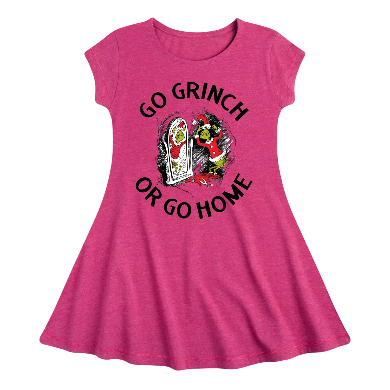 Dr. Seuss The Grinch - Christmas - Go Grinch Or Go Home - Toddler ...