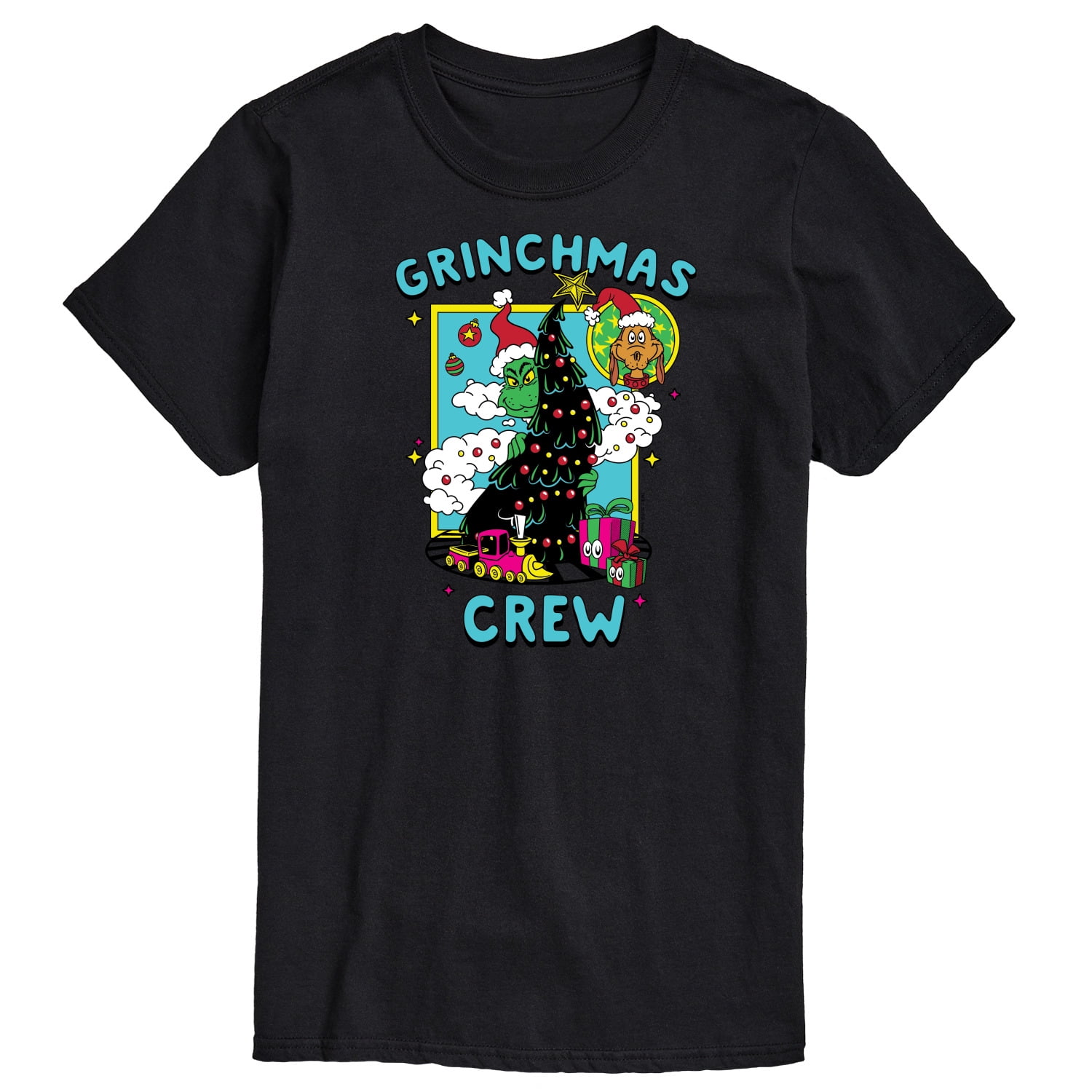 Dr. Seuss The Grinch - Christmas - Grinchmas Crew - Men's Short Sleeve ...