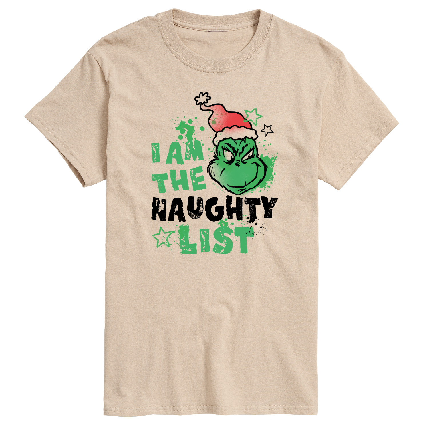 Dr. Seuss The Grinch - Christmas - I Am The Naughty List - Men's Short ...