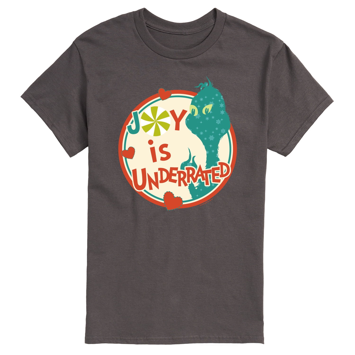 Dr. Seuss The Grinch - Christmas - Joy Is Underrated - Men's Short ...