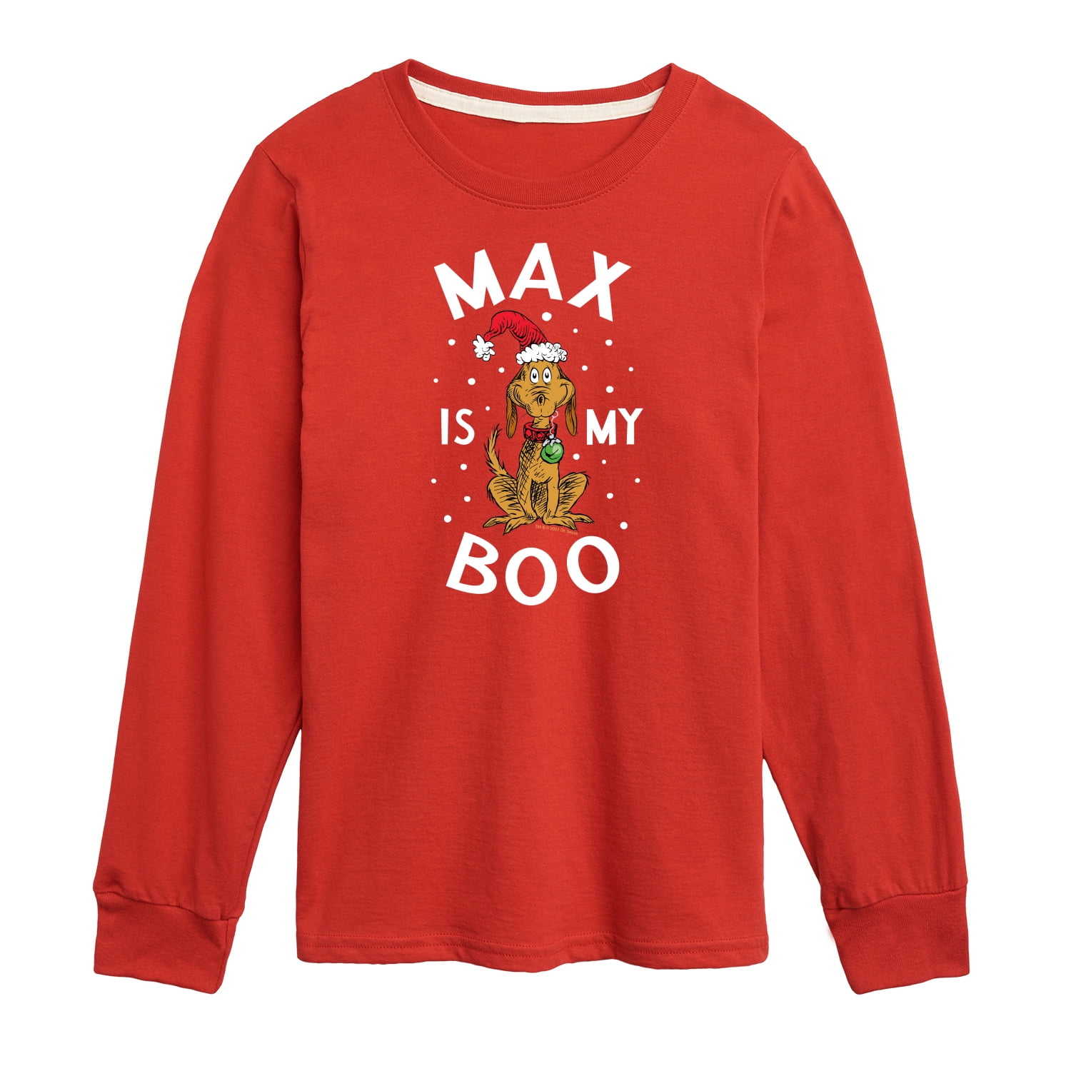 Dr. Seuss The Grinch - Christmas - Max Is My Boo - Toddler & Youth Long ...