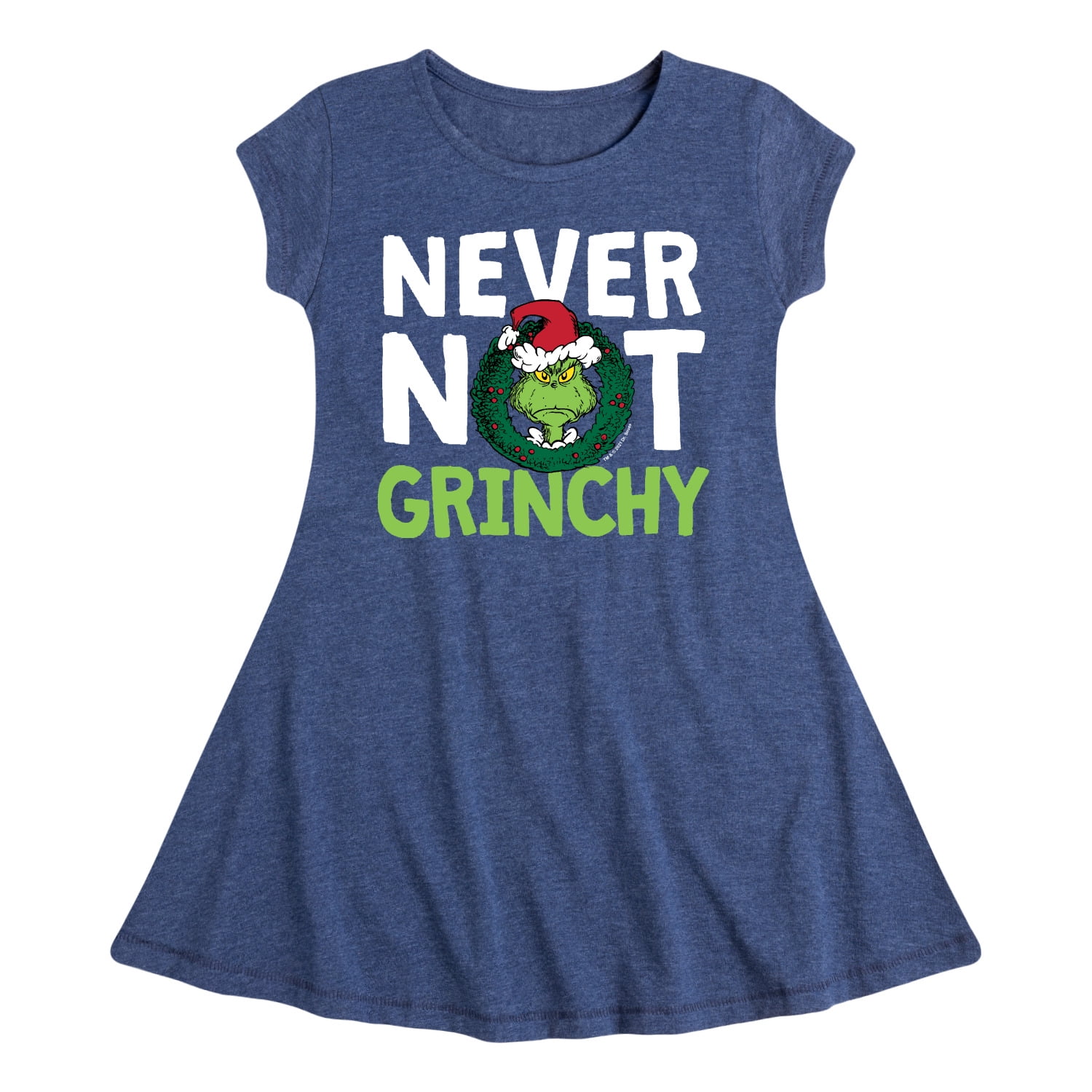 Dr. Seuss The Grinch - Christmas - Never Not Grinchy - Toddler & Youth ...