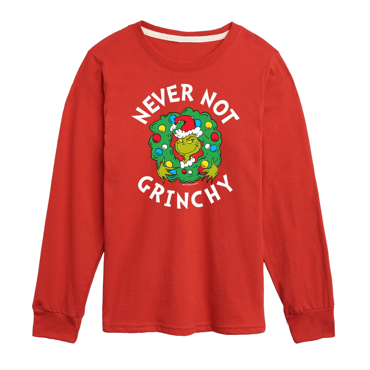 Dr. Seuss The Grinch - Christmas - Never Not Grinchy - Toddler & Youth ...
