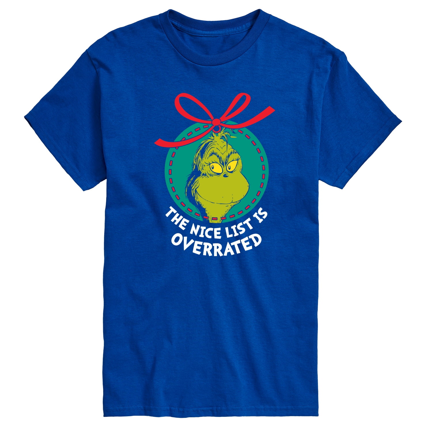 Dr. Seuss The Grinch - Christmas - Ornament Nice List Is Overrated ...