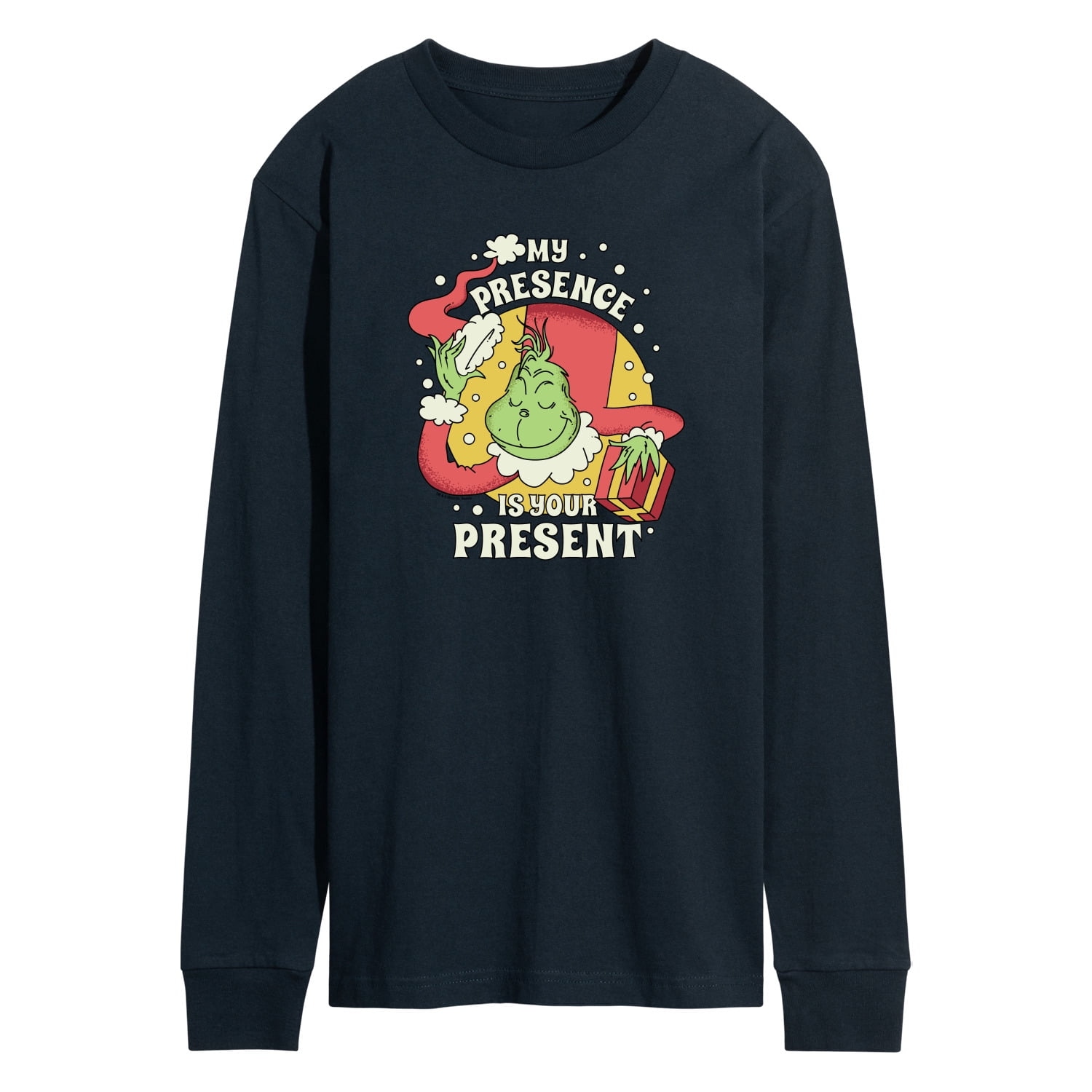 Dr. Seuss The Grinch - Christmas - Presence Is Your Present - Men's ...