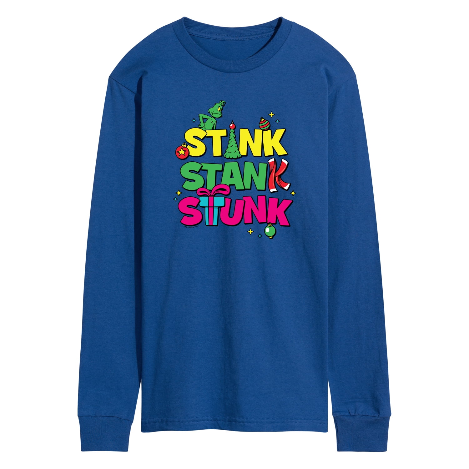 Dr. Seuss The Grinch - Christmas - Stink Stank Stunk - Men's Long ...